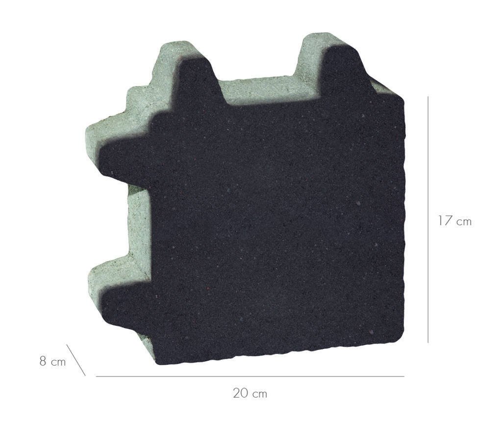 Kostka brukowa Vertigo Monocolor | libet.pl